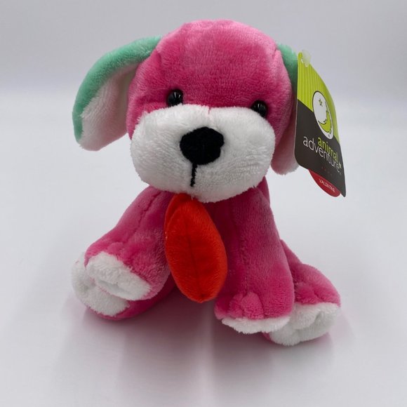 Animal Adventure | Toys | Animal Adventure Pink Puppy Plush 8 Stuffed ...